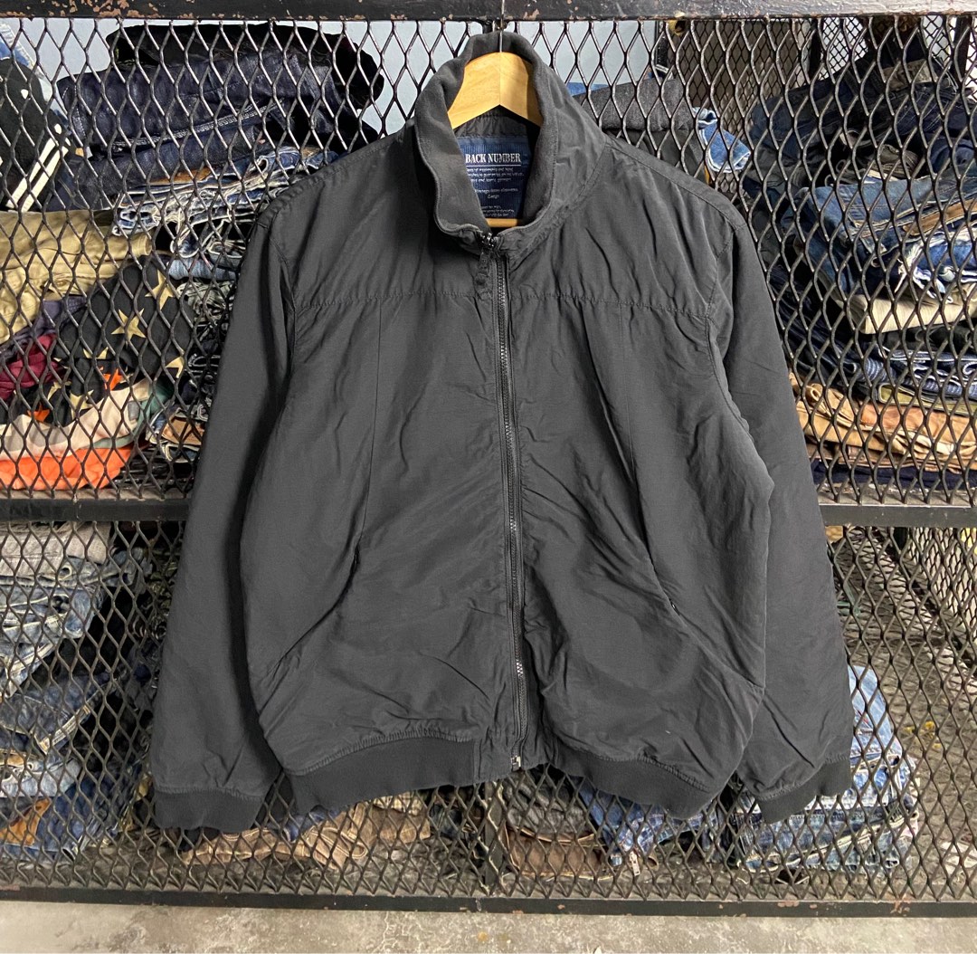 Back number bomber jacket, Men's Fashion, Coats, Jackets and Outerwear ...