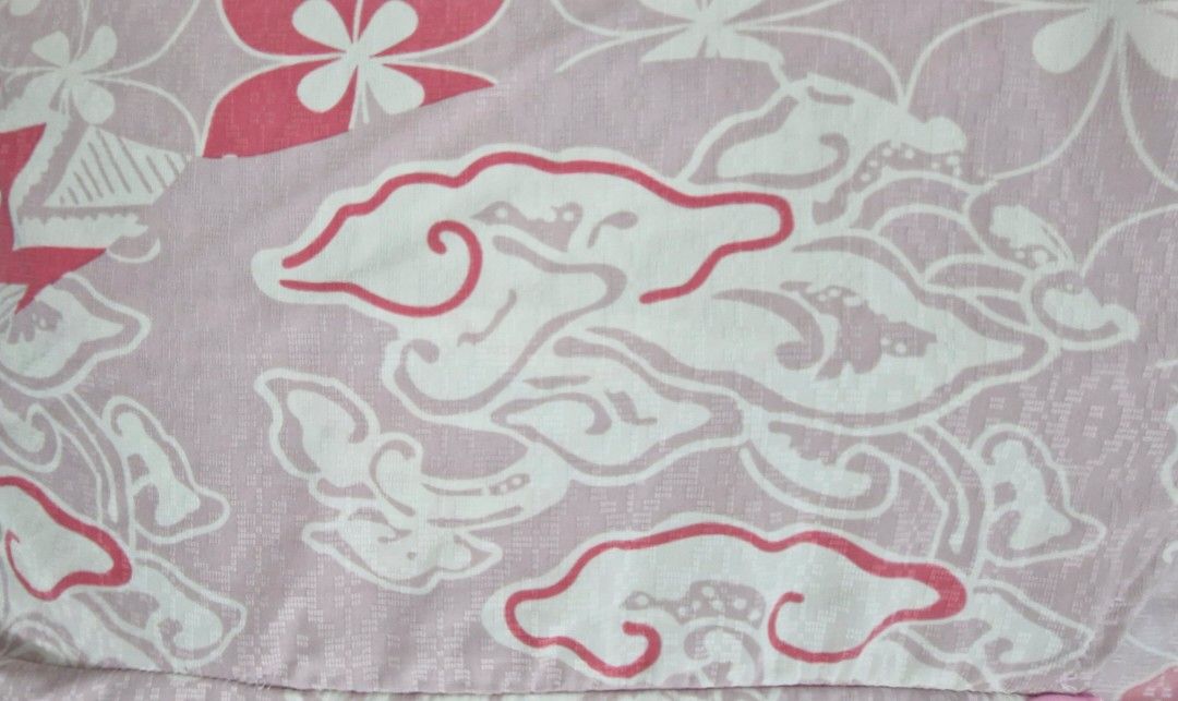 Baju Kurung Batik Asya Molek saiz S-M (kain lipat batik, full getah ...