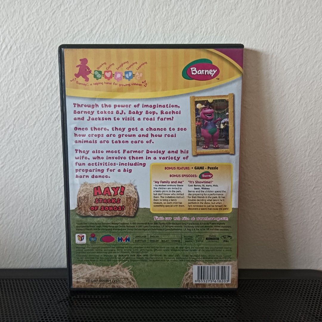 Barney and Friends DVD, Hobbies & Toys, Music & Media, CDs & DVDs on ...