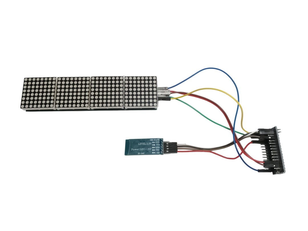 Bluetooth Scrolling Text Led Matrix With Arduino And Hc 05 Wireless Module Computers And Tech