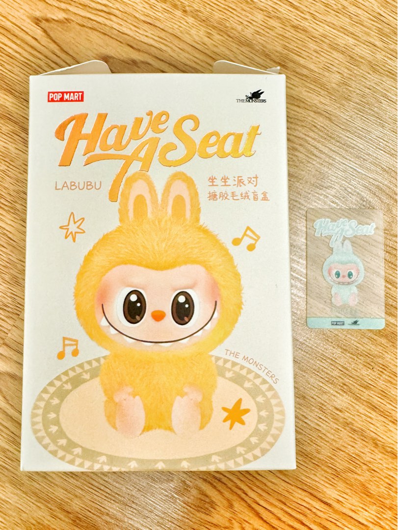 BNIF Authentic LaBuBu Have a Seat v2 Ququ caught from Cow Play Cow Moo ...