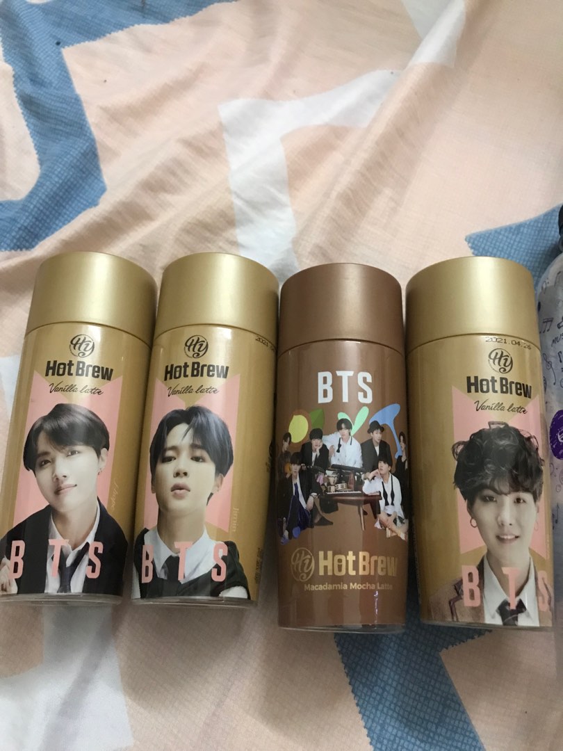 BTS Cold Brew Coffee X Babinski, Hobbies & Toys, Collectibles ...