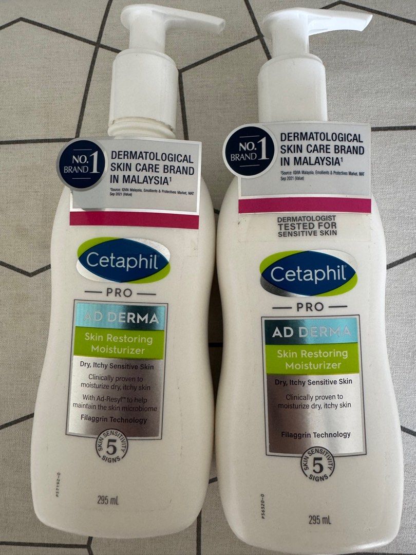 Cetaphil Pro AD Derma Skin Restoring Moisturizer | 295ML | EXP:10/25 ...