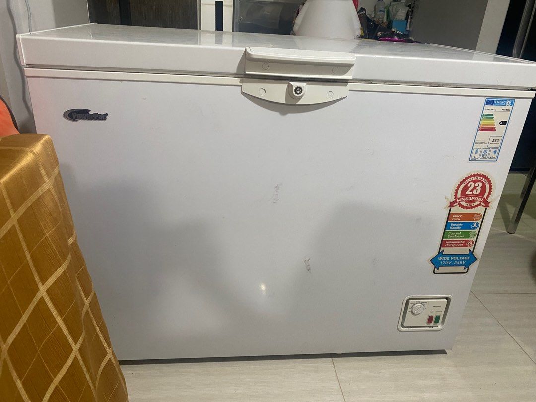 *Urgent Selling Chest Freezer 250L (PowerPac), TV & Home Appliances ...