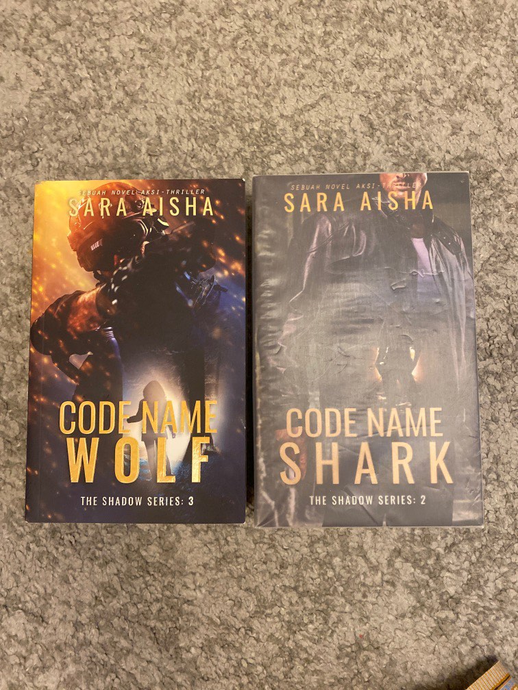 Code Name Shark & Code Name Wolf by Sara Aisha, Hobbies & Toys, Books & Magazines, Storybooks on ...