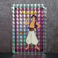 Collection Card Disney Aladdin Hologram Vintage Kartu Koleksi, Toys ...