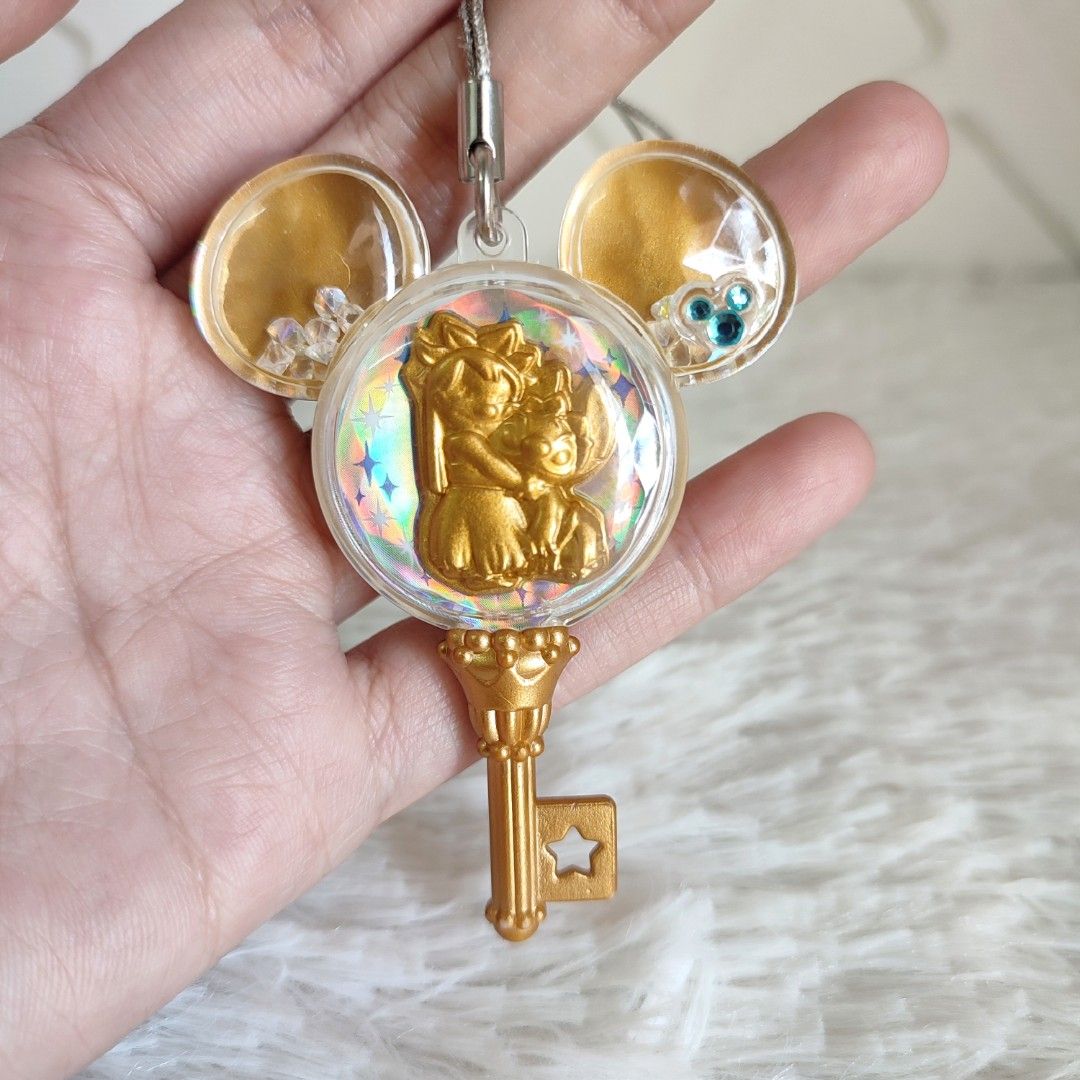 Combo Disney Keychain Key (Lilo & Stitch, Mickey Mouse, Aladdin, Winnie ...