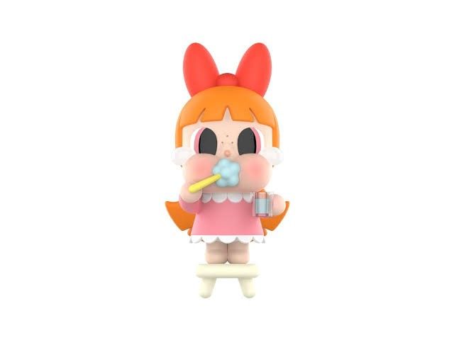 [POPMART] Crybaby x Powerpuff Girls (Brushing Teeth Blossom), Hobbies ...
