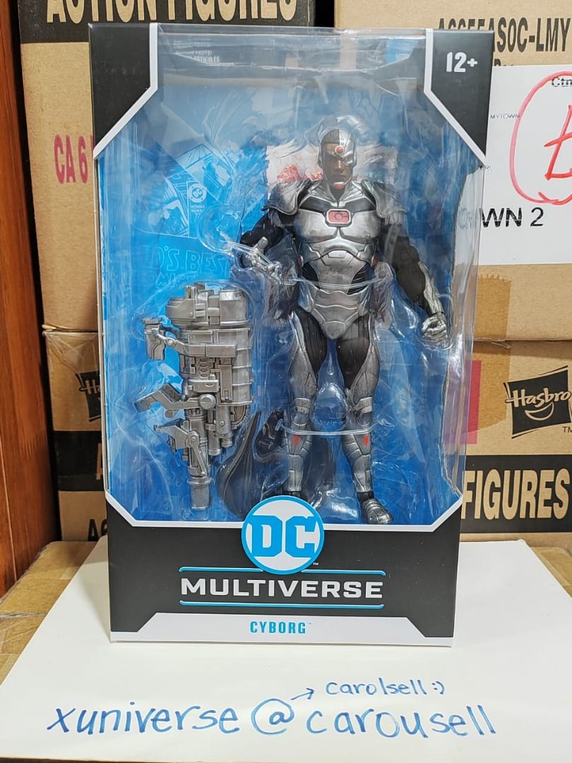 DC Multiverse CYBORG WONDER WOMAN GREEN LANTERN BATMAN - rare sdcc ...