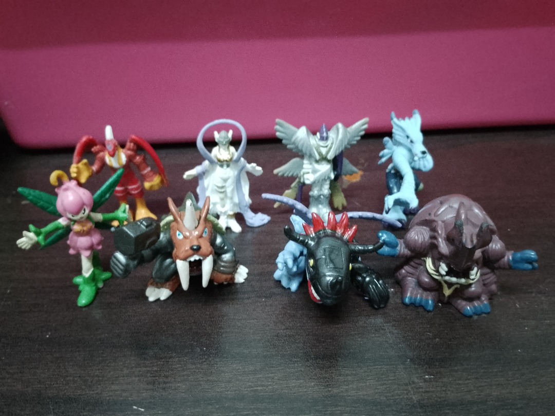 Digimon set - MetalGreymon Lilymon Garudamon MagnaAngemon Angewomon ...