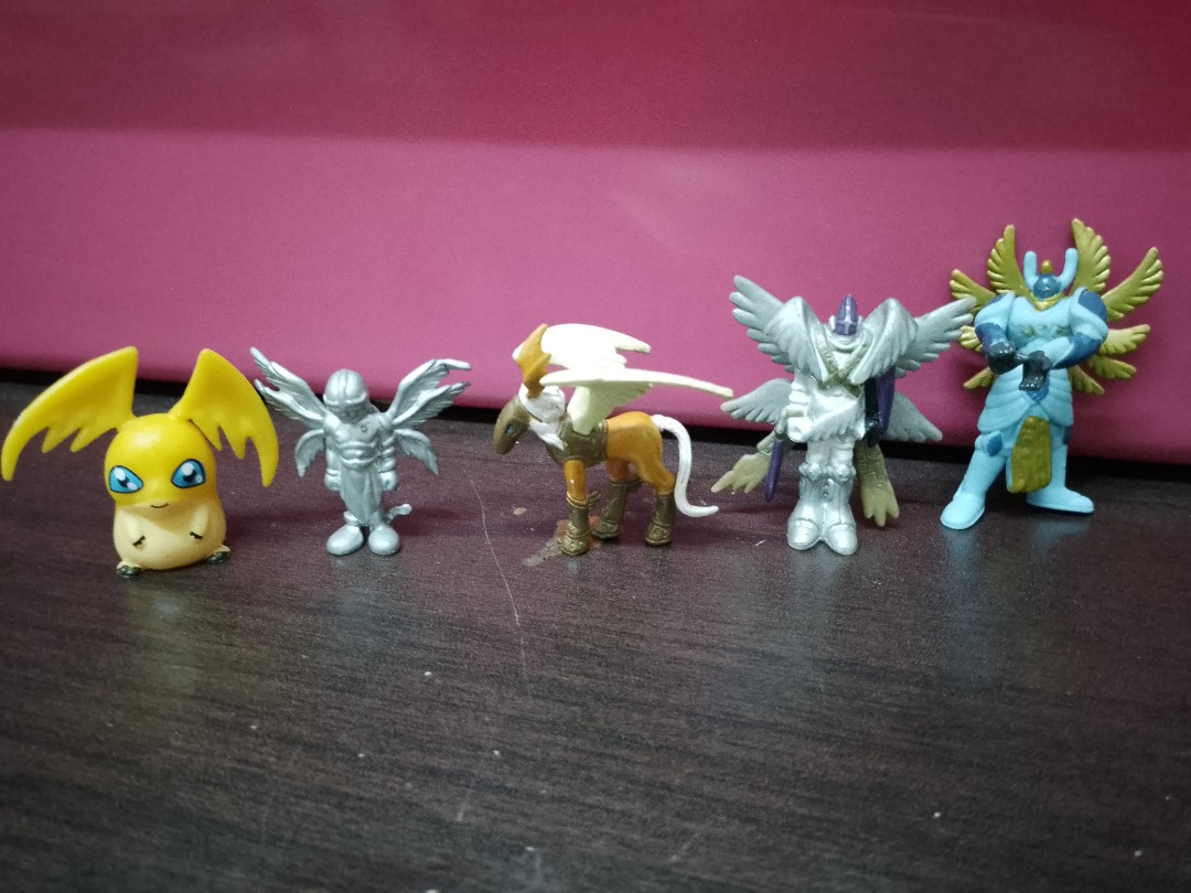 Digimon set- Patamon,Angemon,Pegasusmon,MagnaAngemon,Seraphimon For ...