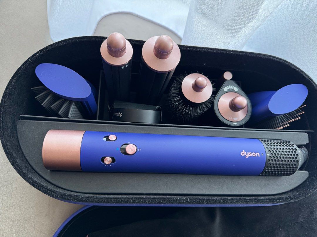 Dyson Airwrap Complete Long - Vinca Blue & Rose (Special Gift Edition ...