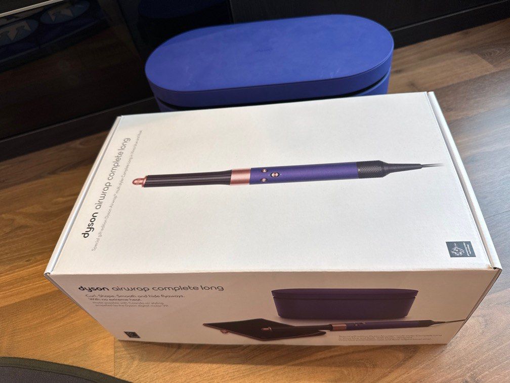 Dyson Airwrap Complete Long - Vinca Blue & Rose (Special Gift Edition ...