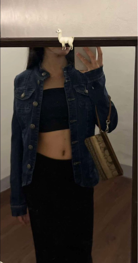 ESPRIT denim jacket | acubi y2k layering, Women's Fashion, Coats ...