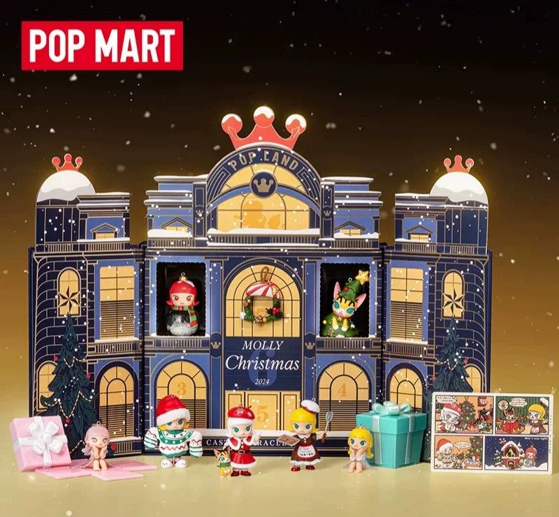 [EXCLUSIVE! BRAND NEW! POPMART] POPMART MOLLY CHRISTMAS 2024 MIRACLE ...