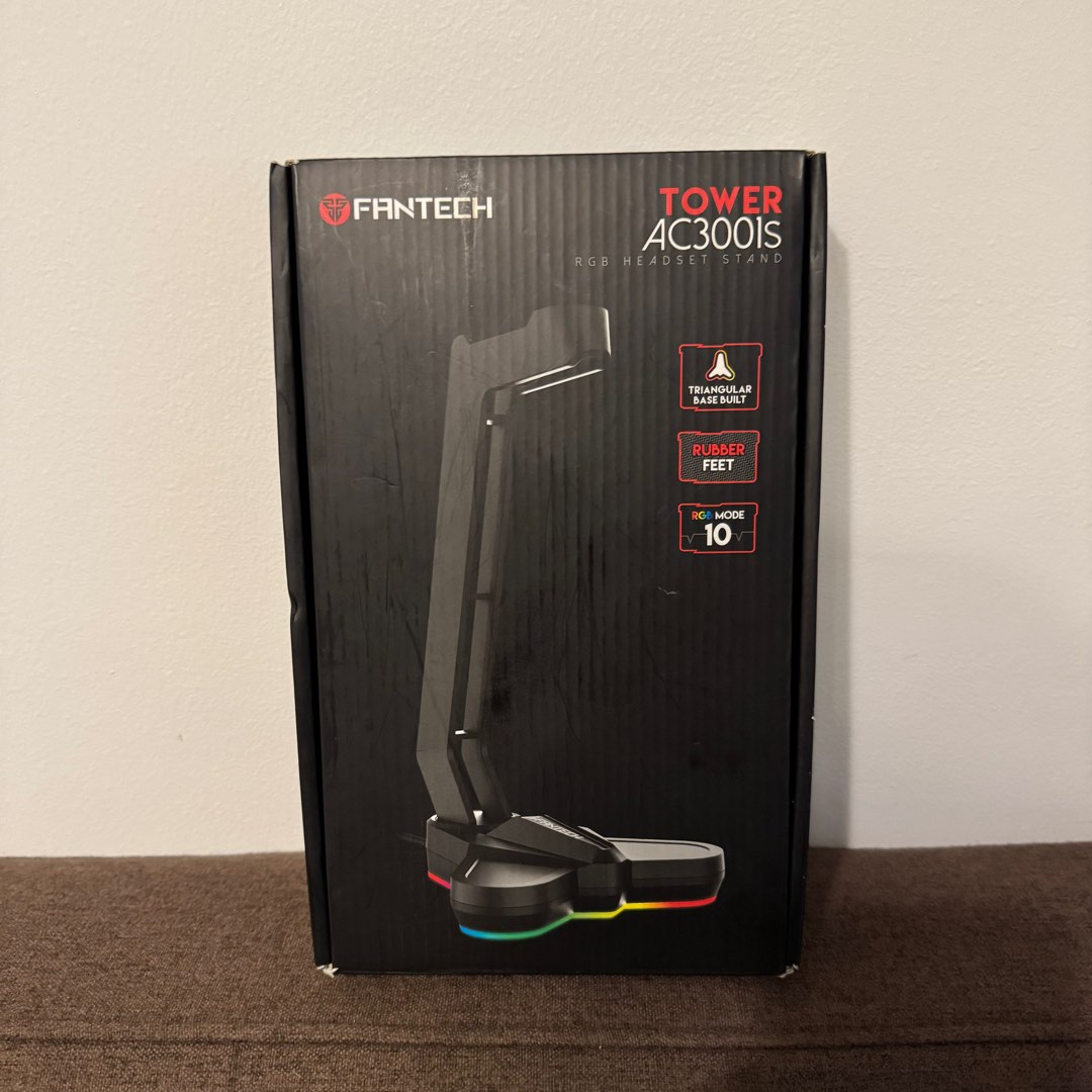 Fantech Tower AC3001S RGB Headset Stand, Computers & Tech, Parts ...