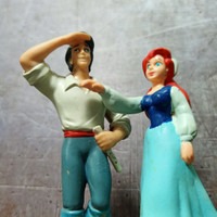 Figure Disney the Little Mermaid Character Prince Eric and Ariel Set ...