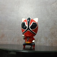 Figure Super Sentai Character Shinkenger Chibi Cat Mode Deformmeister ...