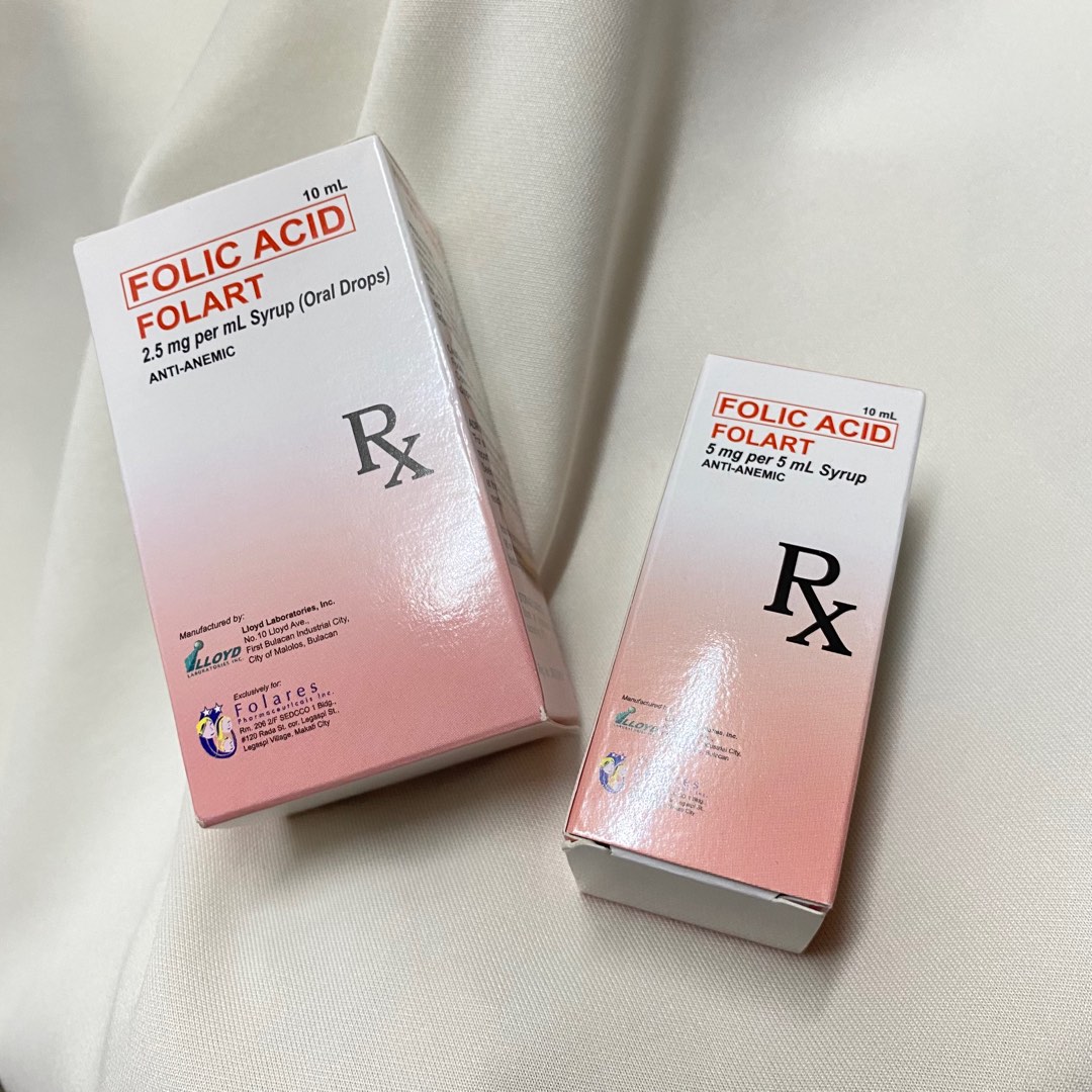 FOLART Folic Acid - Take all, Health & Nutrition, Health Supplements ...