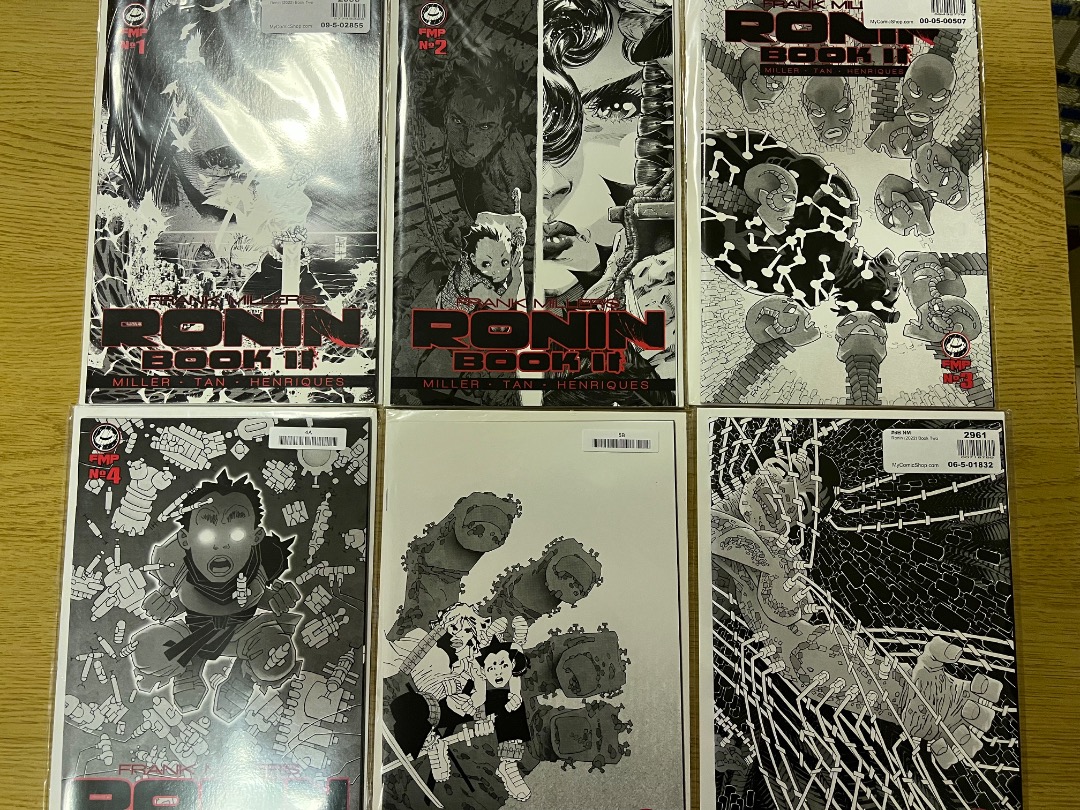 Frank Miller's Ronin Rising #1-6, Complete Set, Hobbies & Toys, Books ...