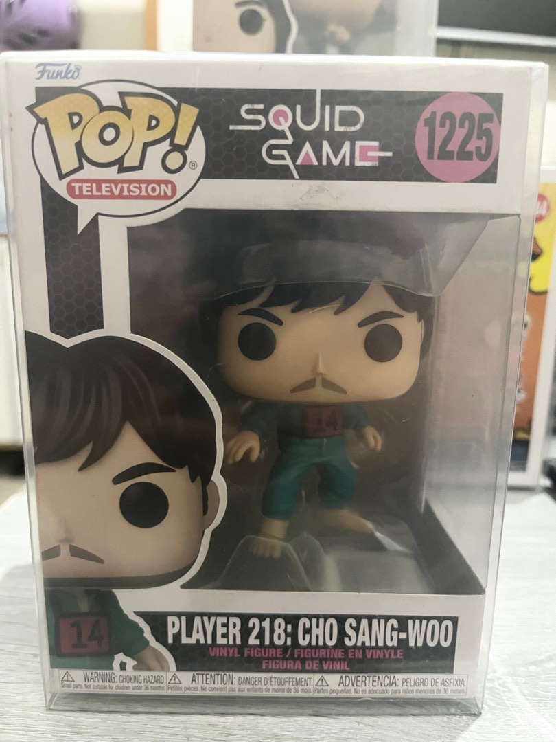 Funko Pop 1225 Player 218: Cho Sang-Woo (Squid Game), Hobbies & Toys ...