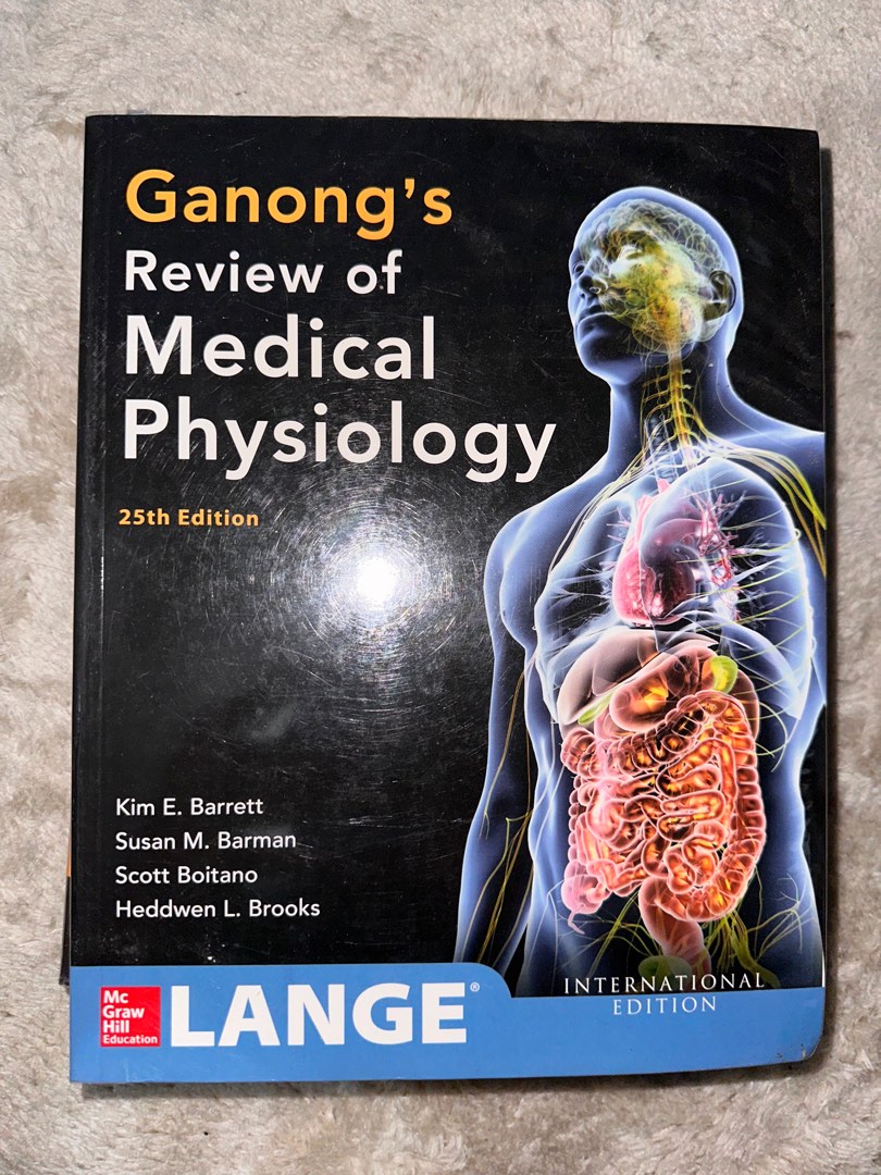 Ganong's Review of Medical Physiology 25th ed, Hobbies & Toys, Books ...