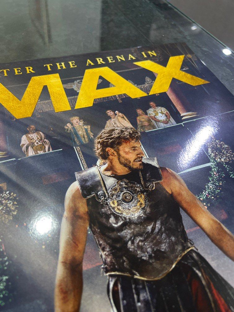 Gladiator II imax poster gladiator 2 poster limited edition gladiator ...