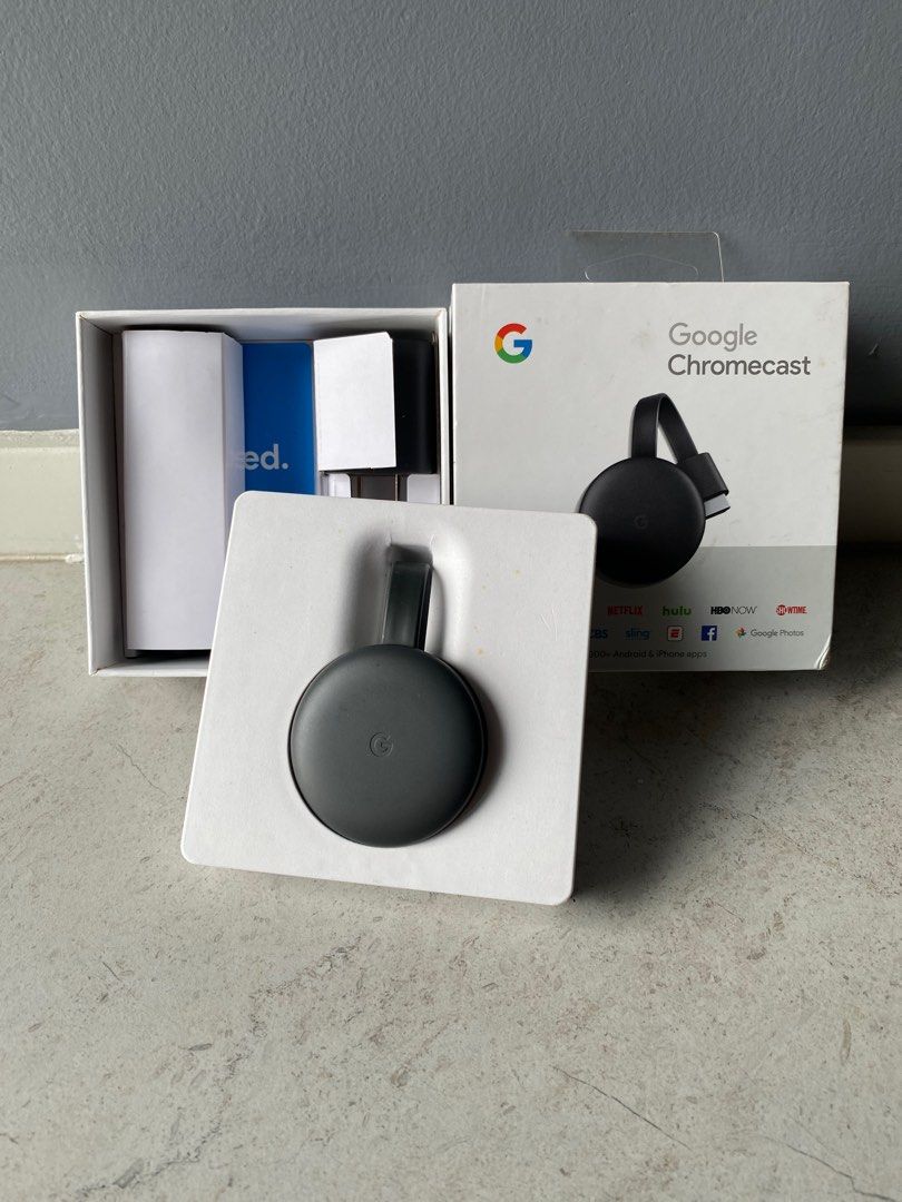 Google Chromecast Gen 3, TV & Home Appliances, TV & Entertainment ...