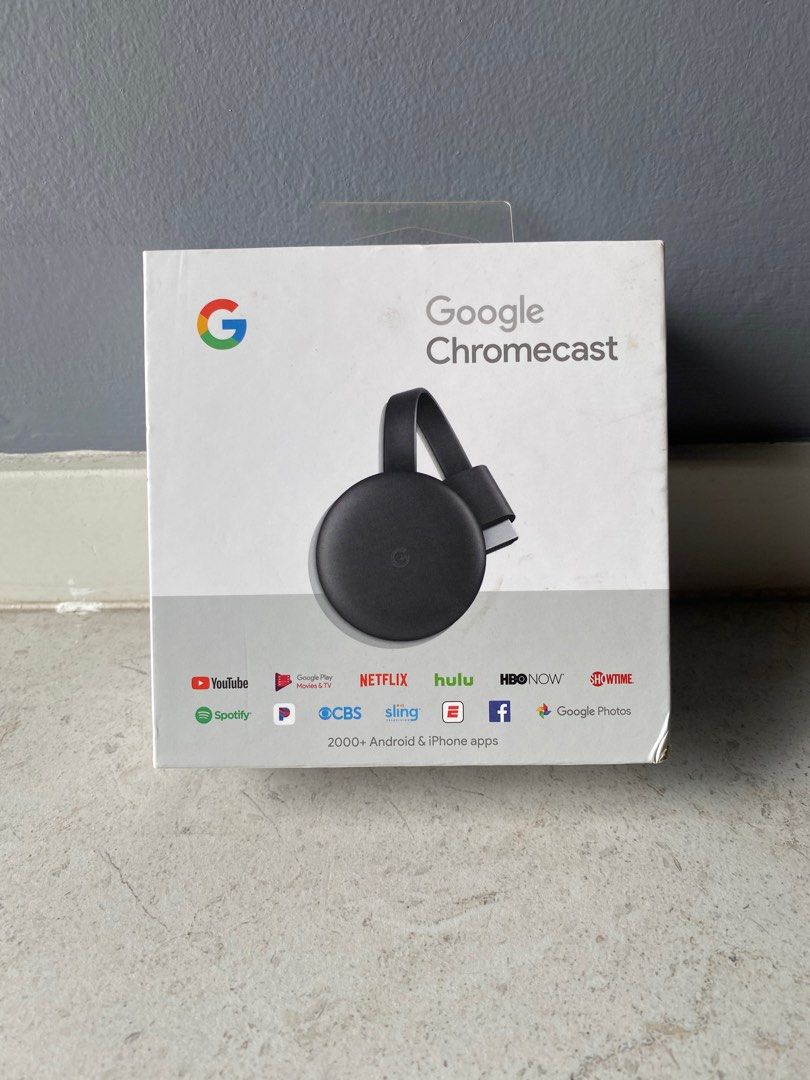 Google Chromecast Gen 3, TV & Home Appliances, TV & Entertainment ...