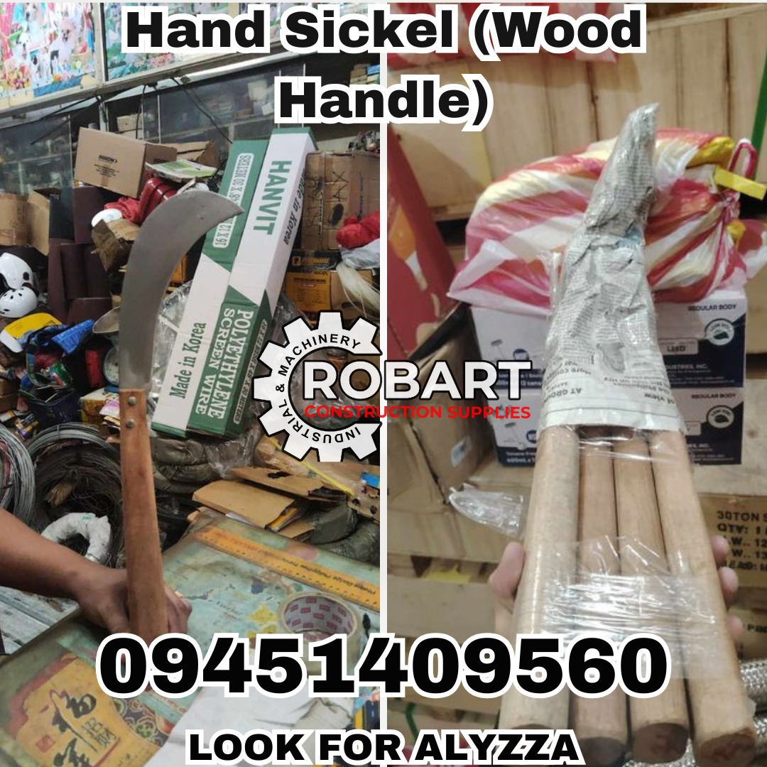 Hand Sickel (Wood Handle), Commercial & Industrial, Construction Tools ...