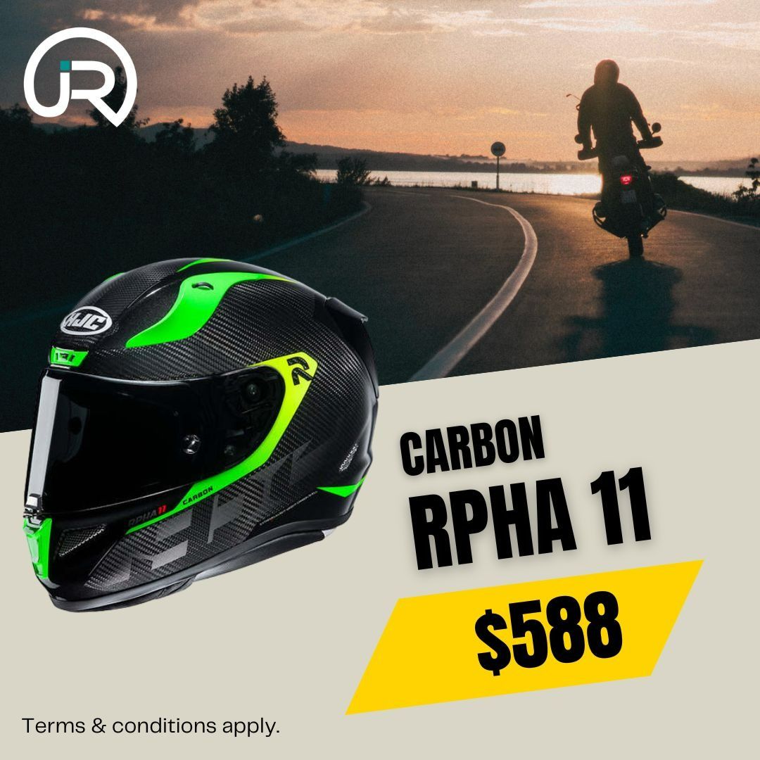 HJC Carbon RPHA 11 Full Face Helmet, Motorcycles, Motorcycle ...