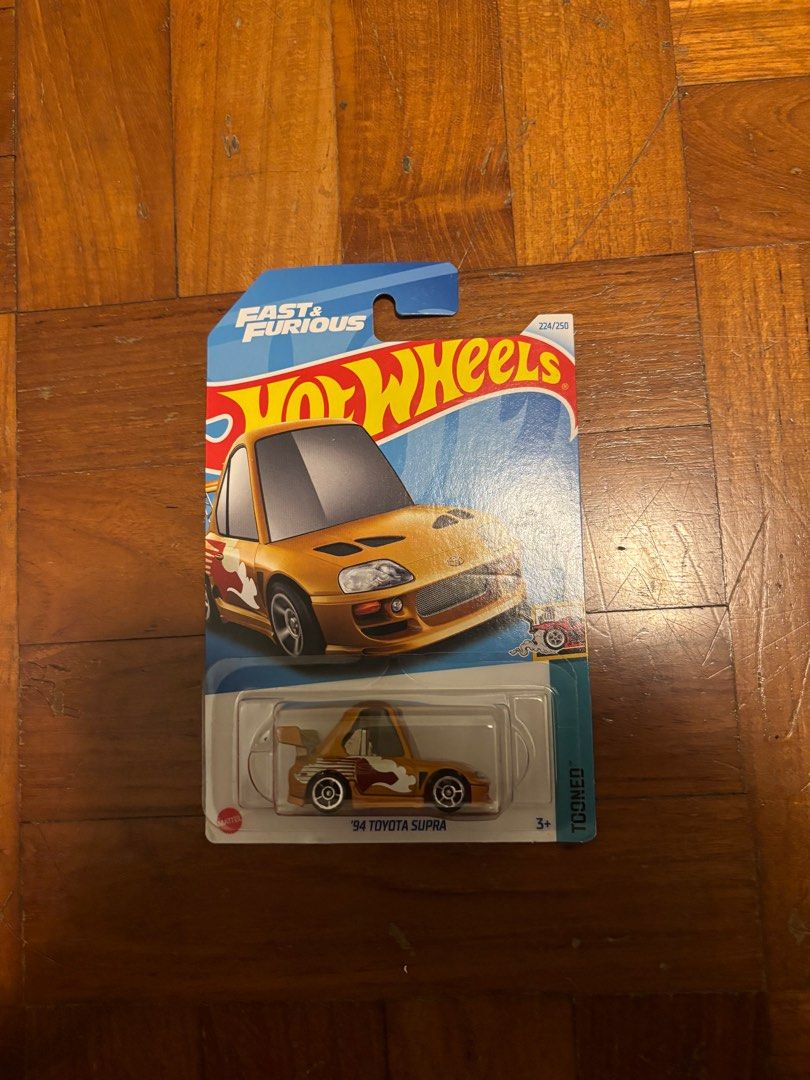 Hot Wheels Toyota Supra (tooned), Hobbies & Toys, Toys & Games on Carousell