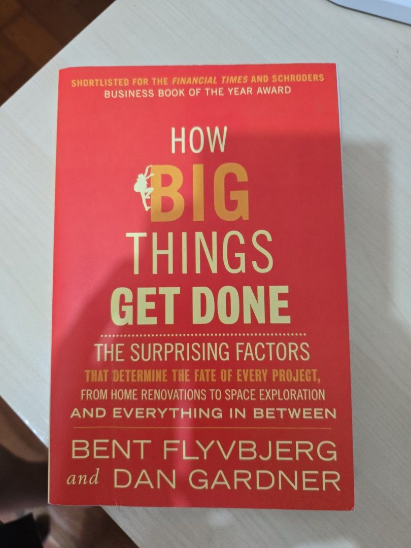 How Big Things Get Done, 興趣及遊戲, 書本 & 文具, 雜誌 - Carousell