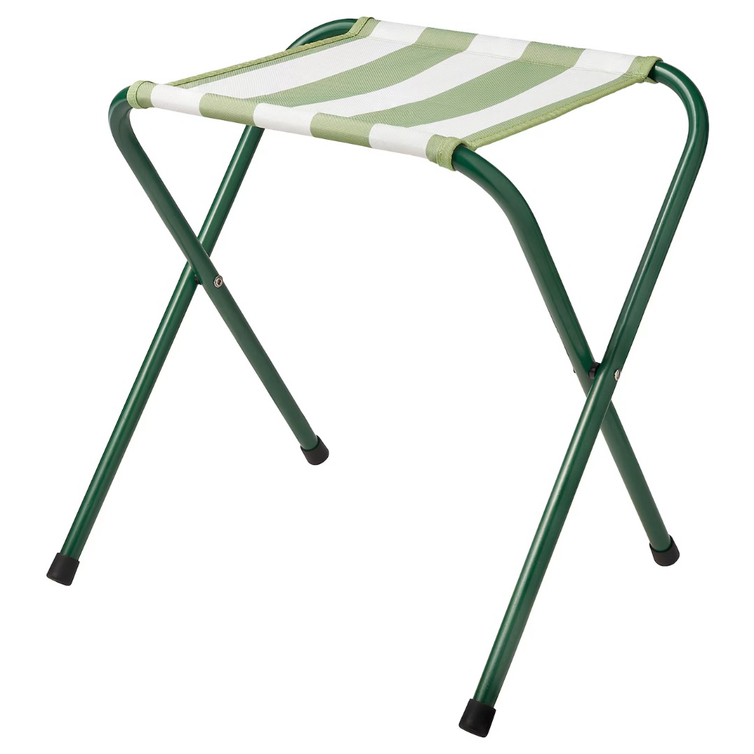 Ikea Strandon FOlding Stool camping picnic travel outdoor chair ...