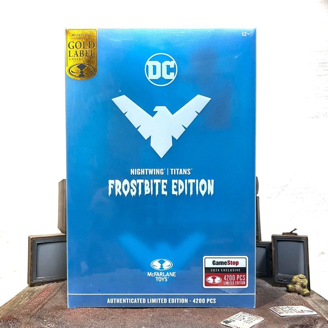 [In hand] Mcfarlane Toys DC Multiverse Nightwing (Frostbite Edition), Hobbies & Toys, Toys ...