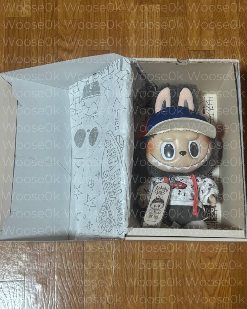 [INSTOCKS] POP MART Labubu x Vans Series Vinyl Plush Doll 38cm, Hobbies ...