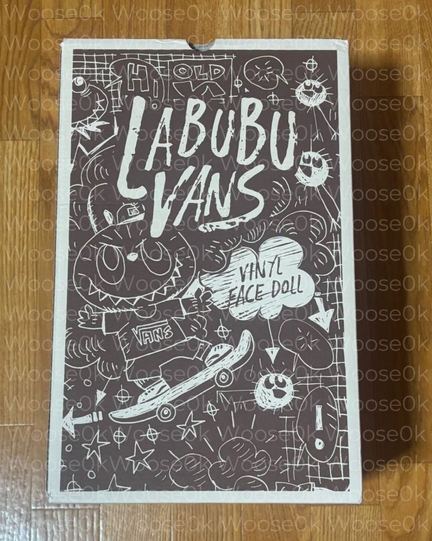 [INSTOCKS] POP MART Labubu x Vans Series Vinyl Plush Doll 38cm, Hobbies ...