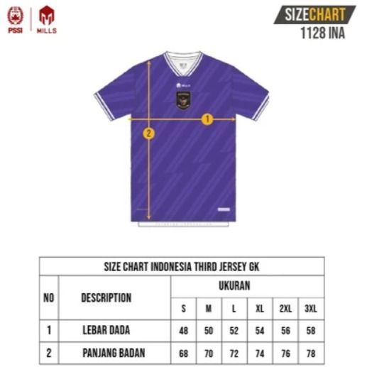 Jersey Bola Original Timnas Indonesia Keeper Third Authentic Player ...