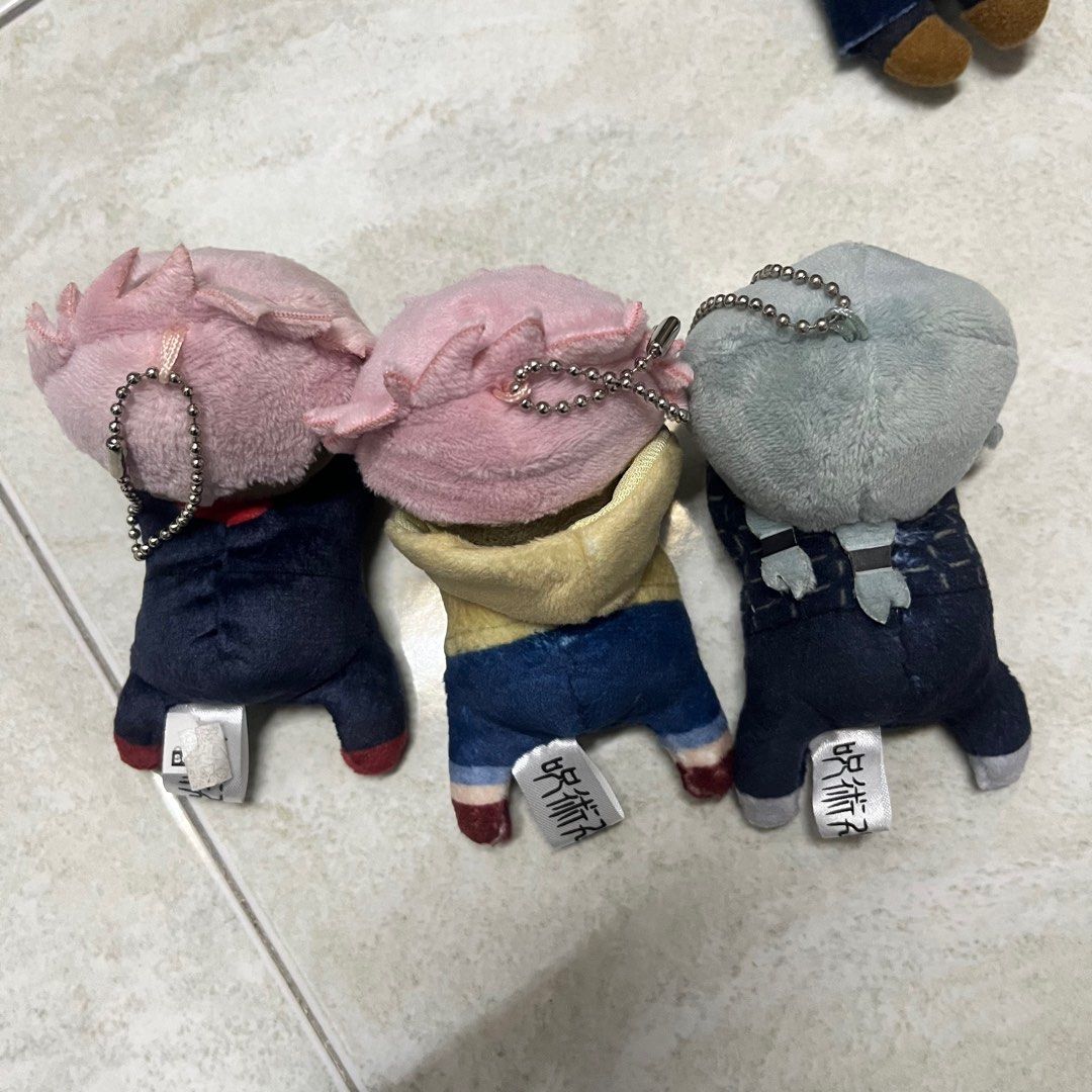 JJK itadori yuji / mahito hug chara plush / keychain, Hobbies & Toys ...