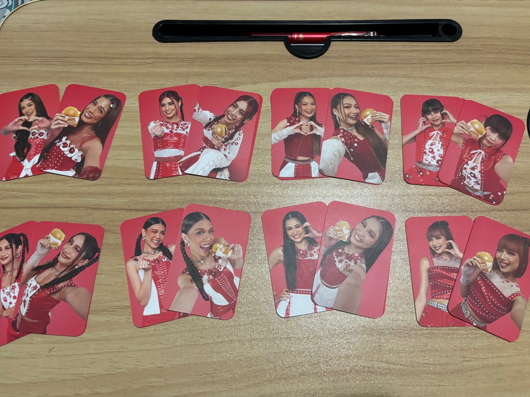 Jollibee x Bini Complete Photocards (16/16), Hobbies & Toys ...