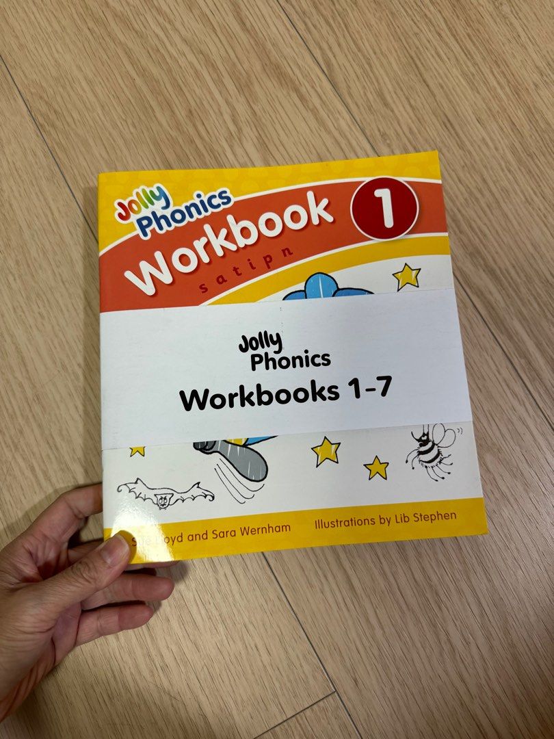 Jolly phonics workbook 1-7, Hobbies & Toys, Books & Magazines ...