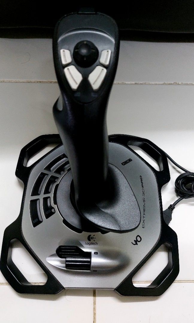 Joystick Logitech X3D Pro, Video Gaming, Gaming Accessories ...