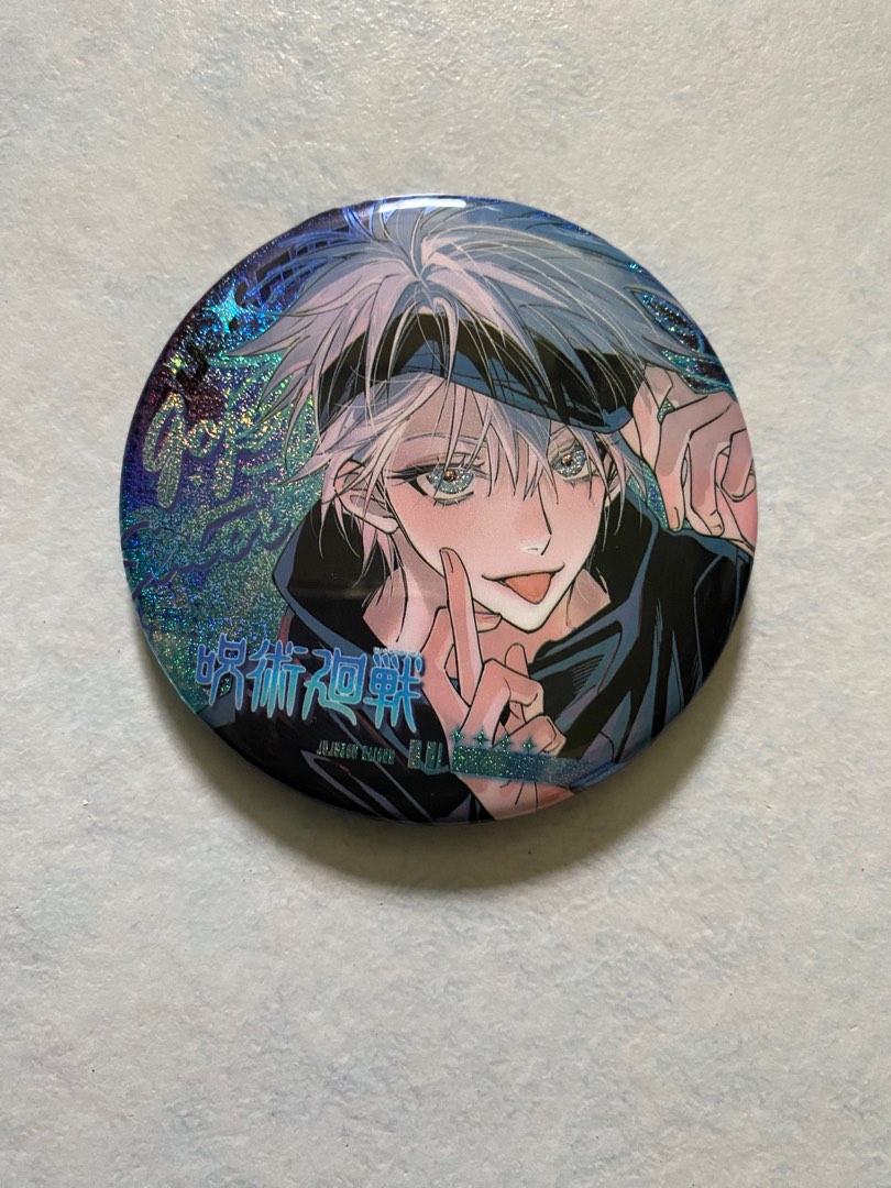 jujutsu kaisen gojo satoru badge, Hobbies & Toys, Memorabilia ...