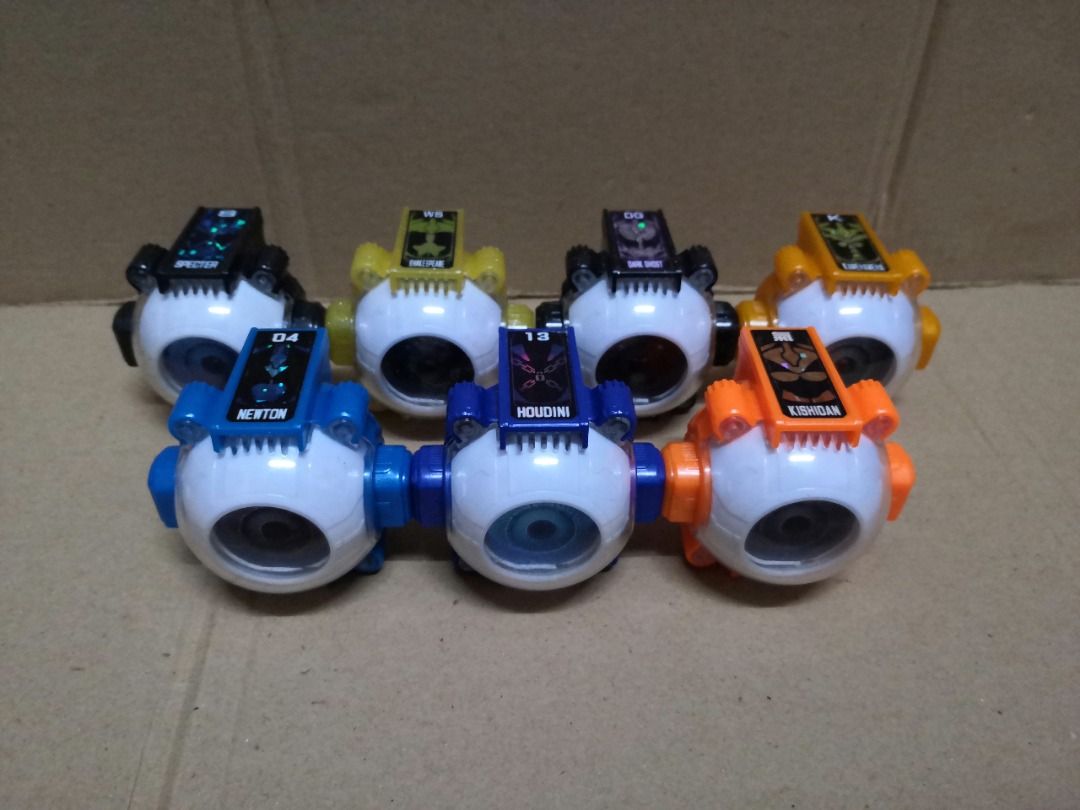 Kamen Rider Ghost: DX Eyecon Newton, Houdini, Kishidan, Kamehameha ...