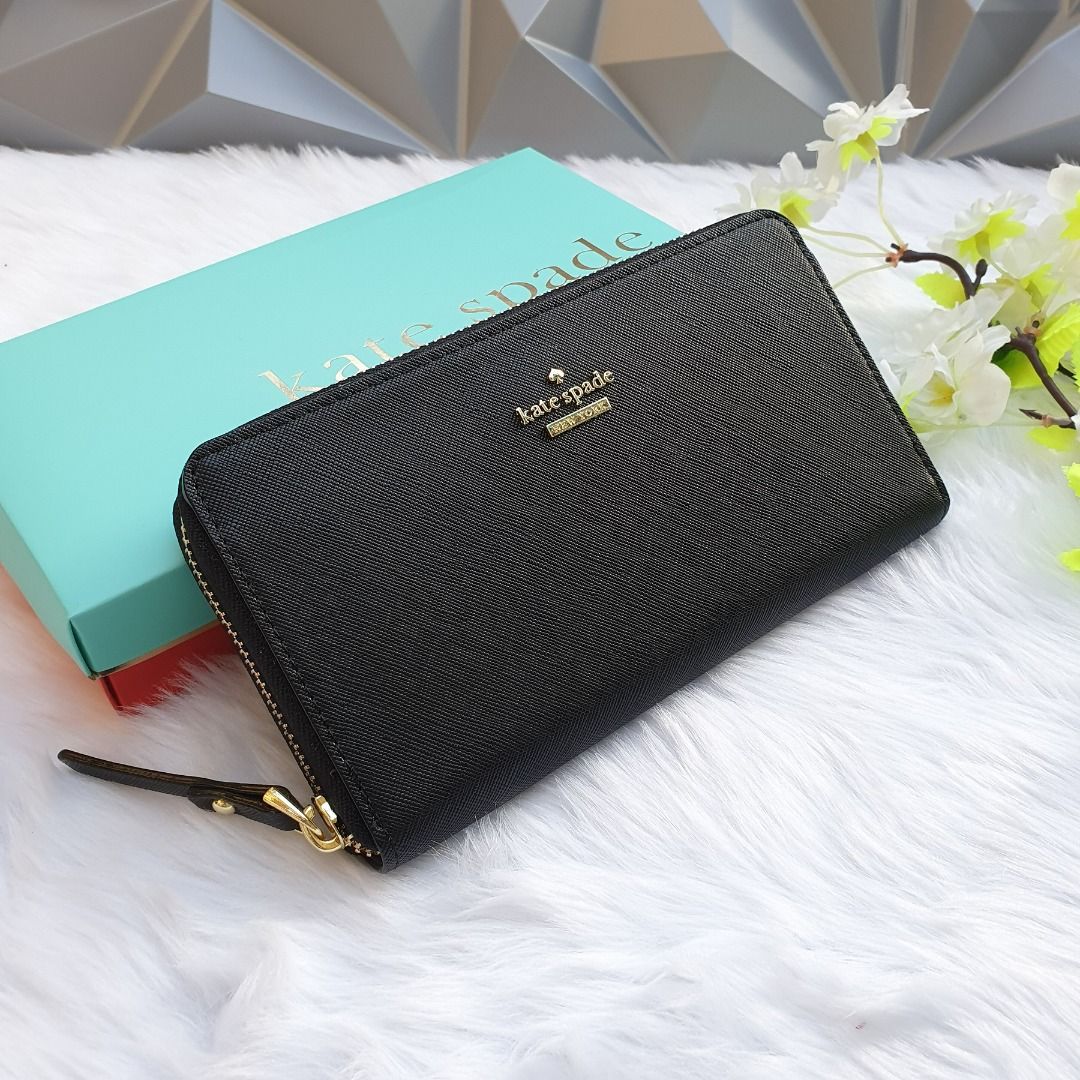 Kate Spade Ladies Long Wallet - Spencer Zip Around Continental Wallet ...