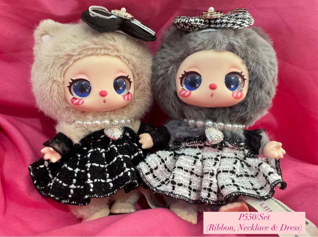 Labubu and Liila Clothes (Toy NOT INCLUDED), Hobbies & Toys, Toys ...