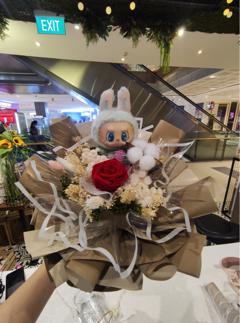 Labubu bouquet, Hobbies & Toys, Stationery & Craft, Flowers & Bouquets ...
