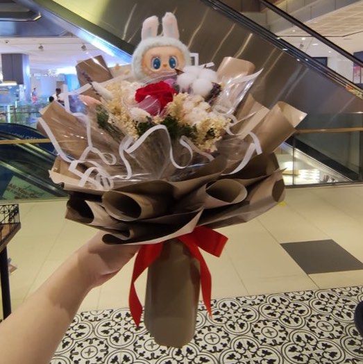 Labubu bouquet, Hobbies & Toys, Stationery & Craft, Flowers & Bouquets ...