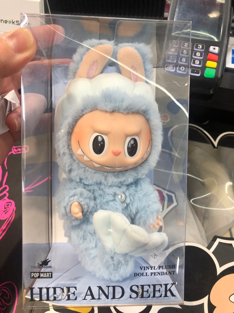 Labubu hide and seek ( merbubu ) limited Singapore edition, Toys ...