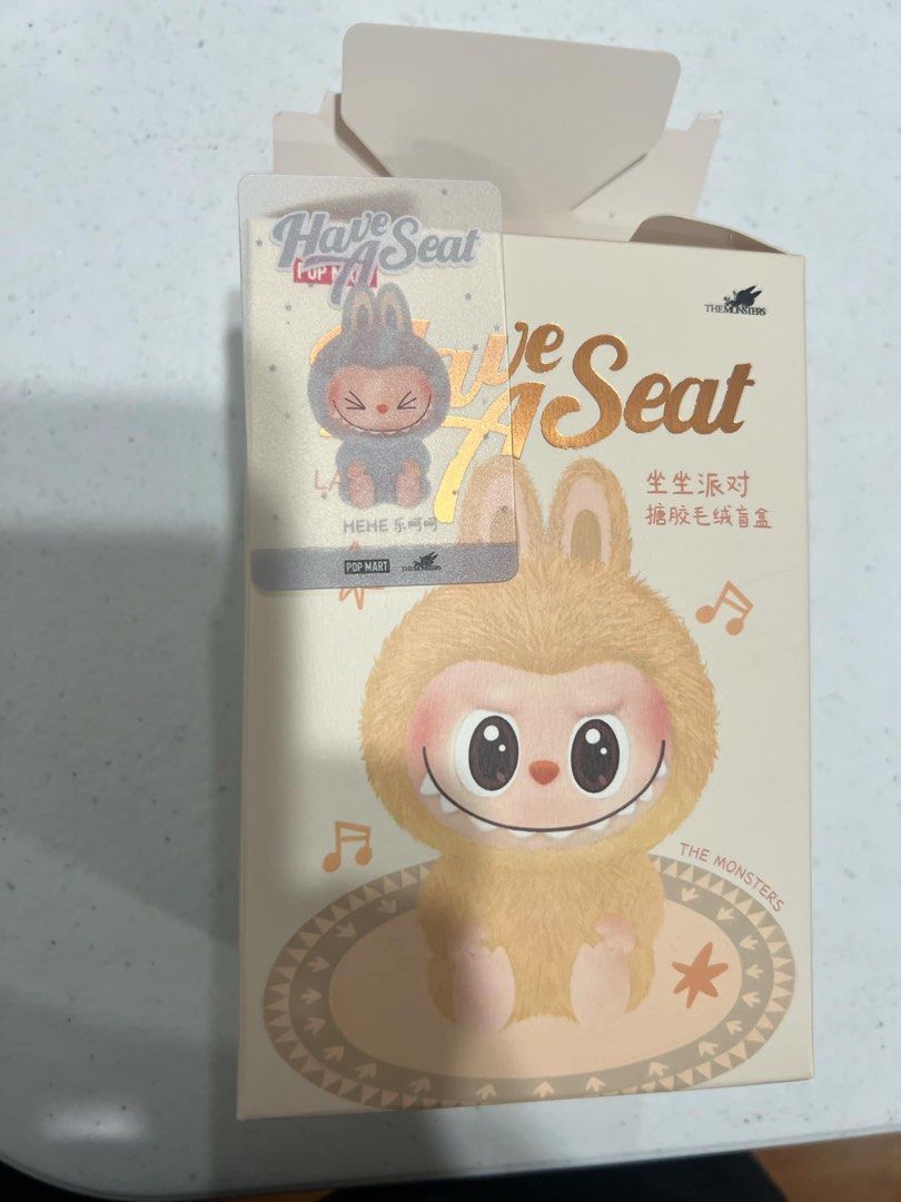 Labubu OPENED BOXES (Have a seat V2) SEALED FOIL, Hobbies & Toys, Toys ...